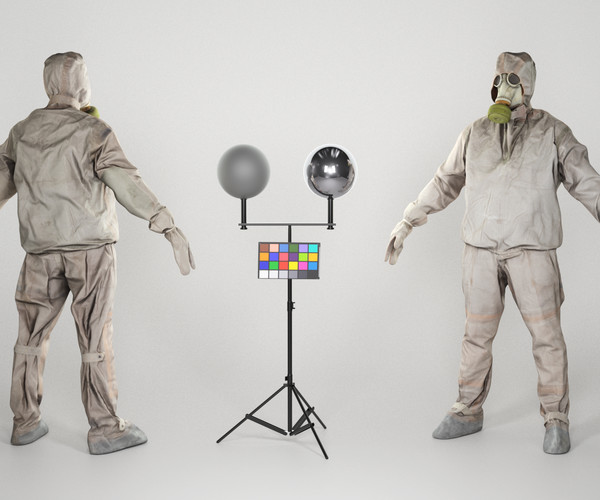 ArtStation - Soviet Liquidator of nuclear accident of Chernobyl in A ...