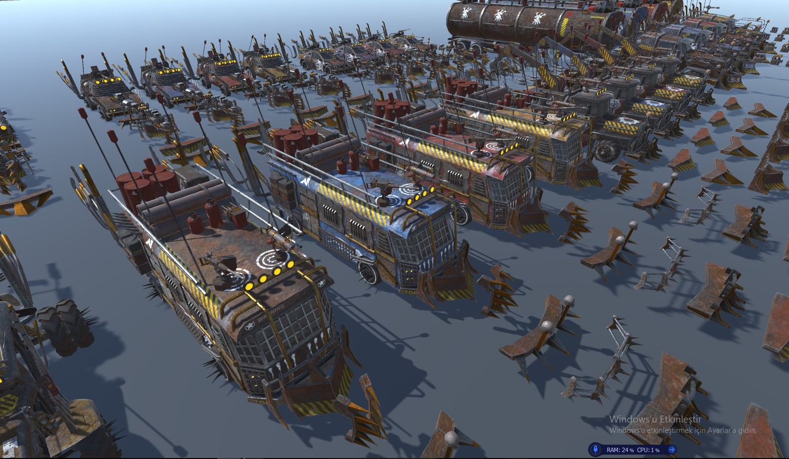 ArtStation - Mega Apocalyptic Car Pack | Game Assets