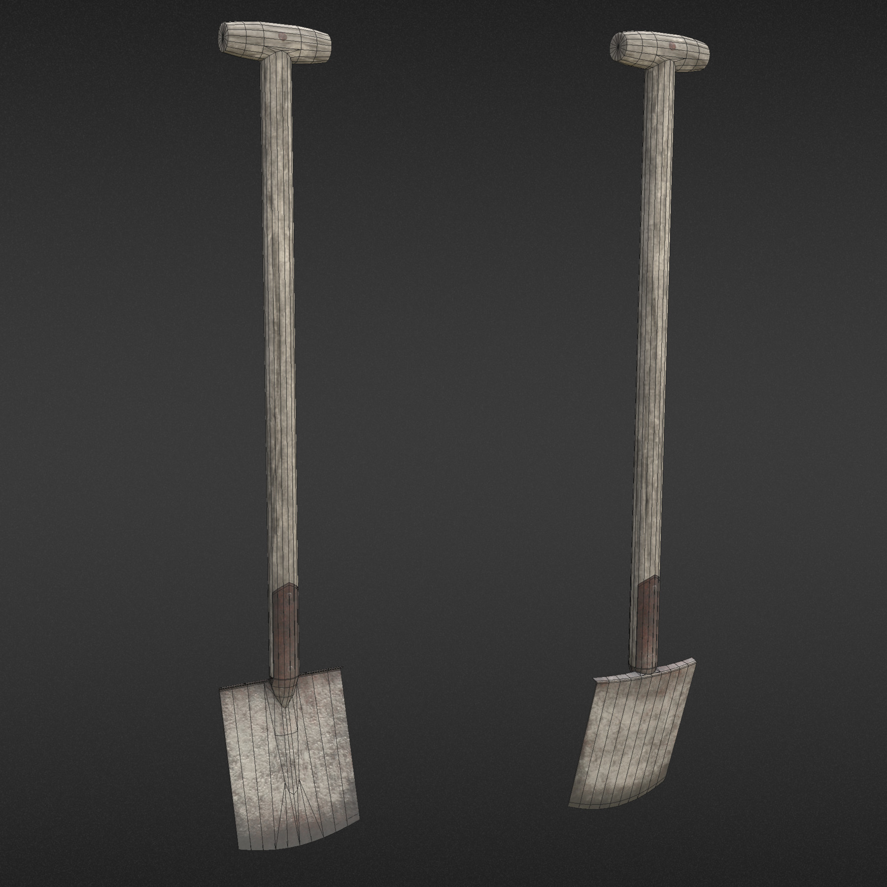 ArtStation - Rusty Shovel | Game Assets