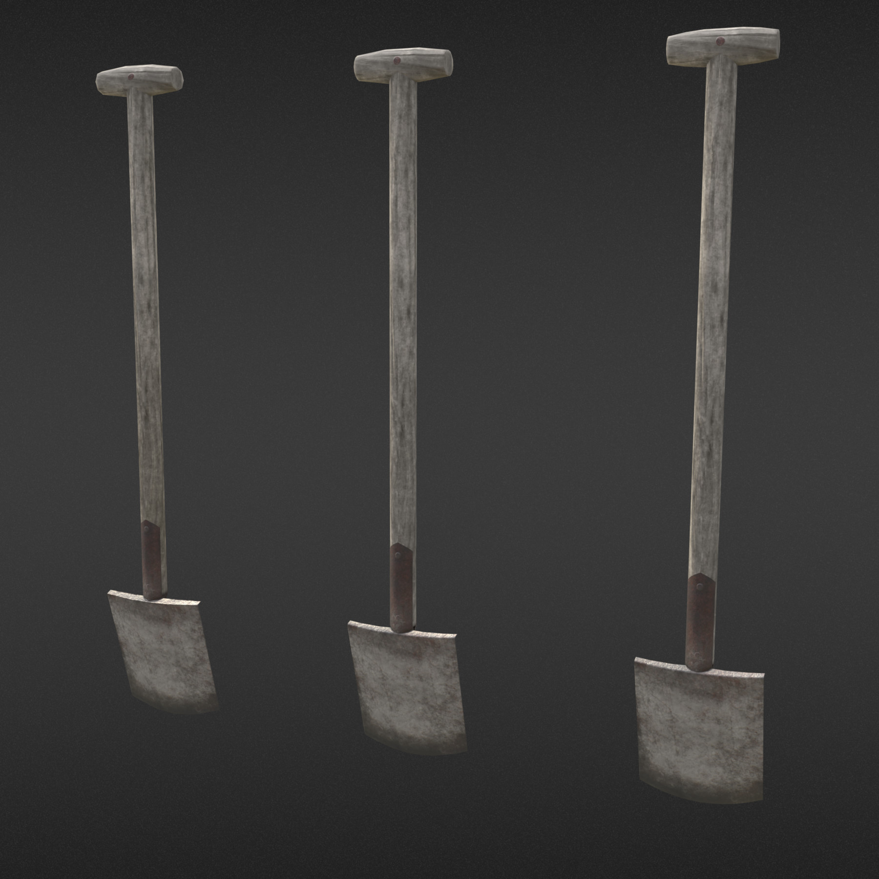 ArtStation - Rusty Shovel | Game Assets