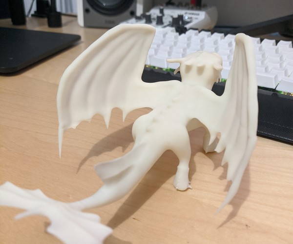ArtStation - Toothless (from How To Train Your Dragon) - 3D Printing ...