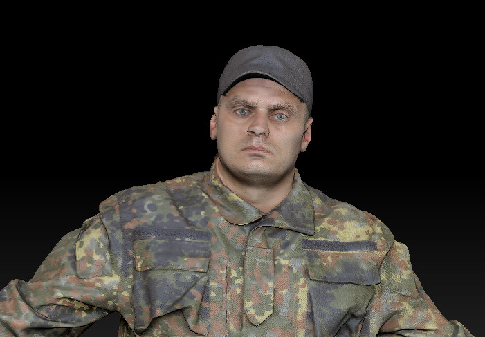 ArtStation - Soldier in German military uniform in A-pose 96 | Resources