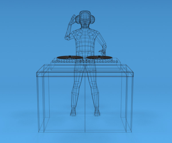 ArtStation - Low Poly DJ Kid | Resources
