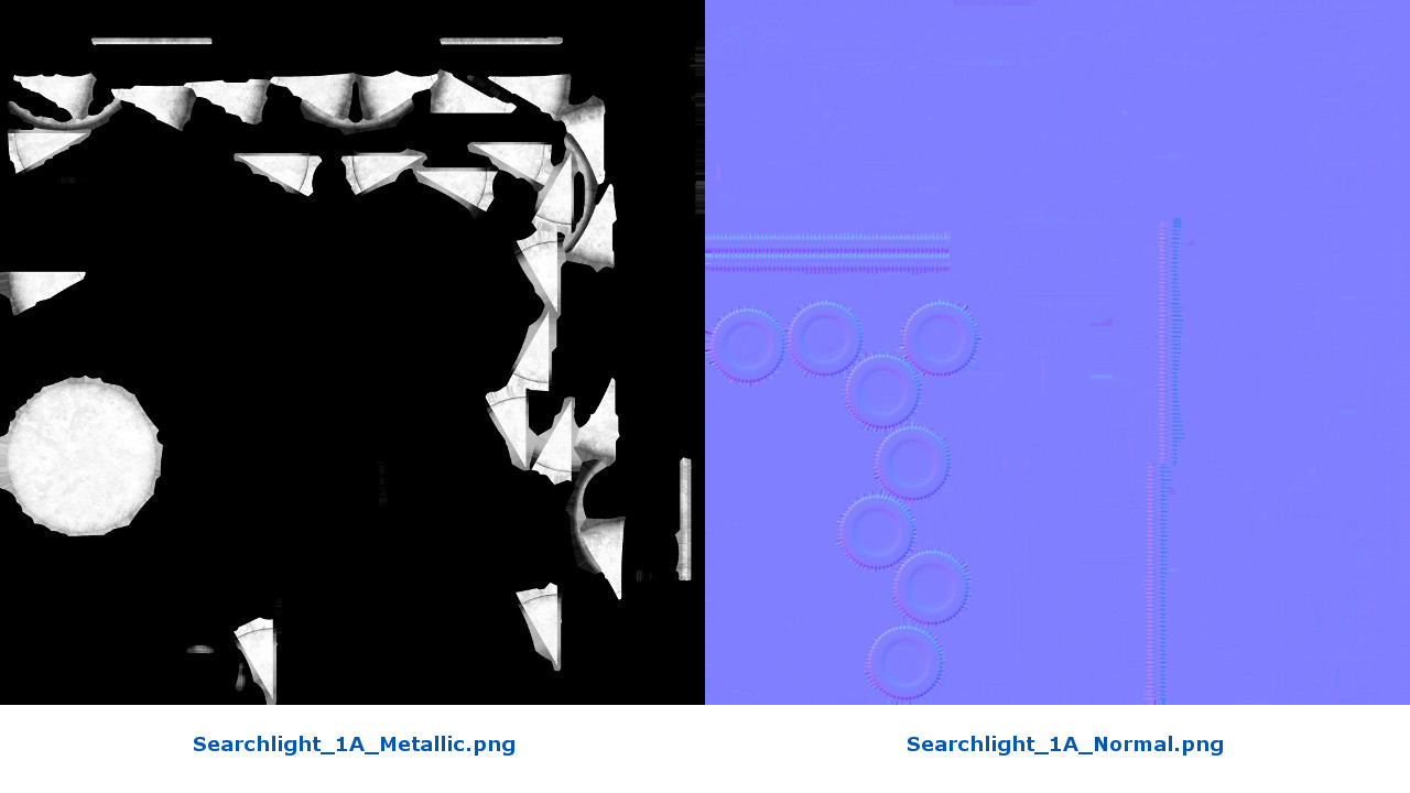 ArtStation - Searchlight 1A | Game Assets