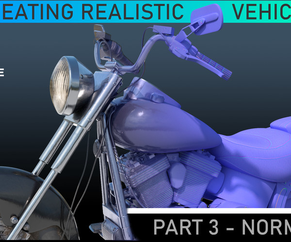 ArtStation - Hard Surface Normal Mapping | Tutorials