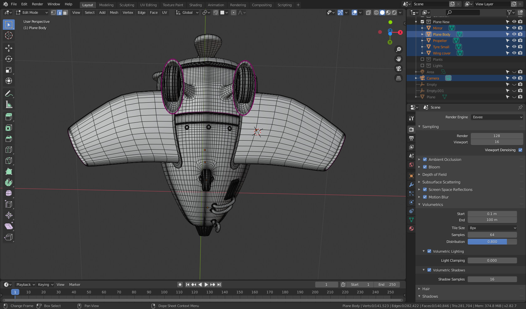 ArtStation - Stylized Airplane Game Asset | Game Assets
