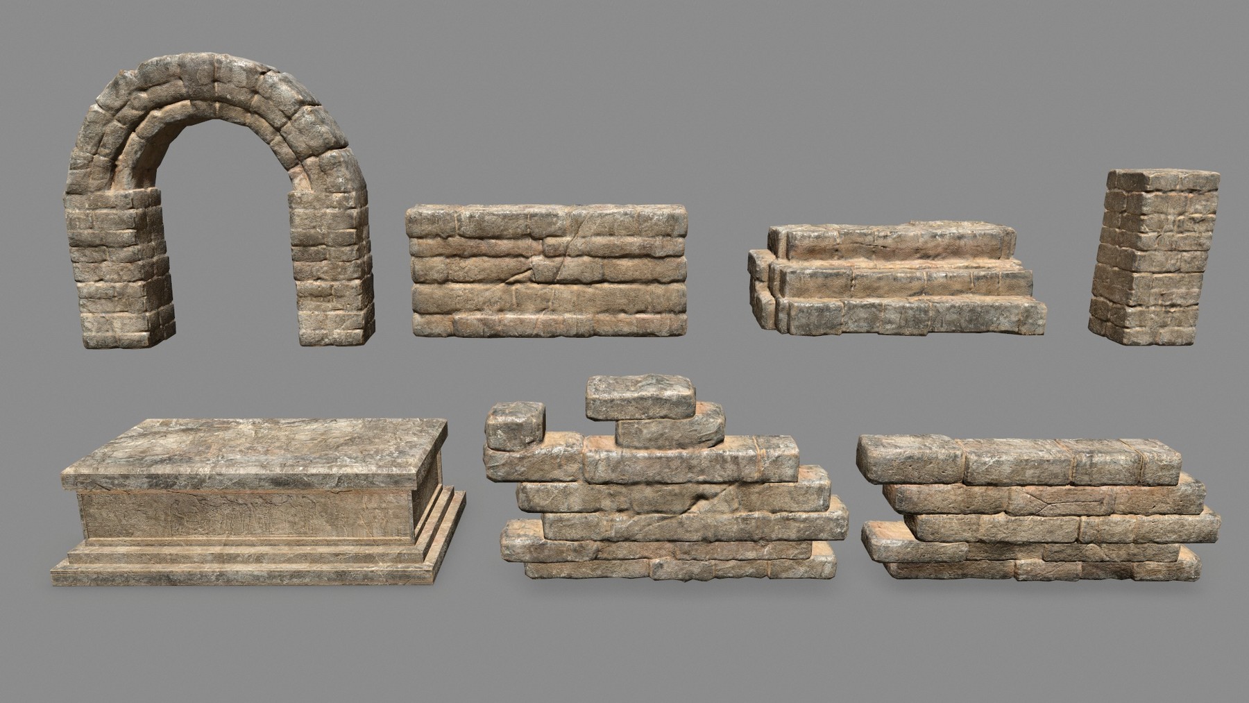 ArtStation - Stone Set | Resources