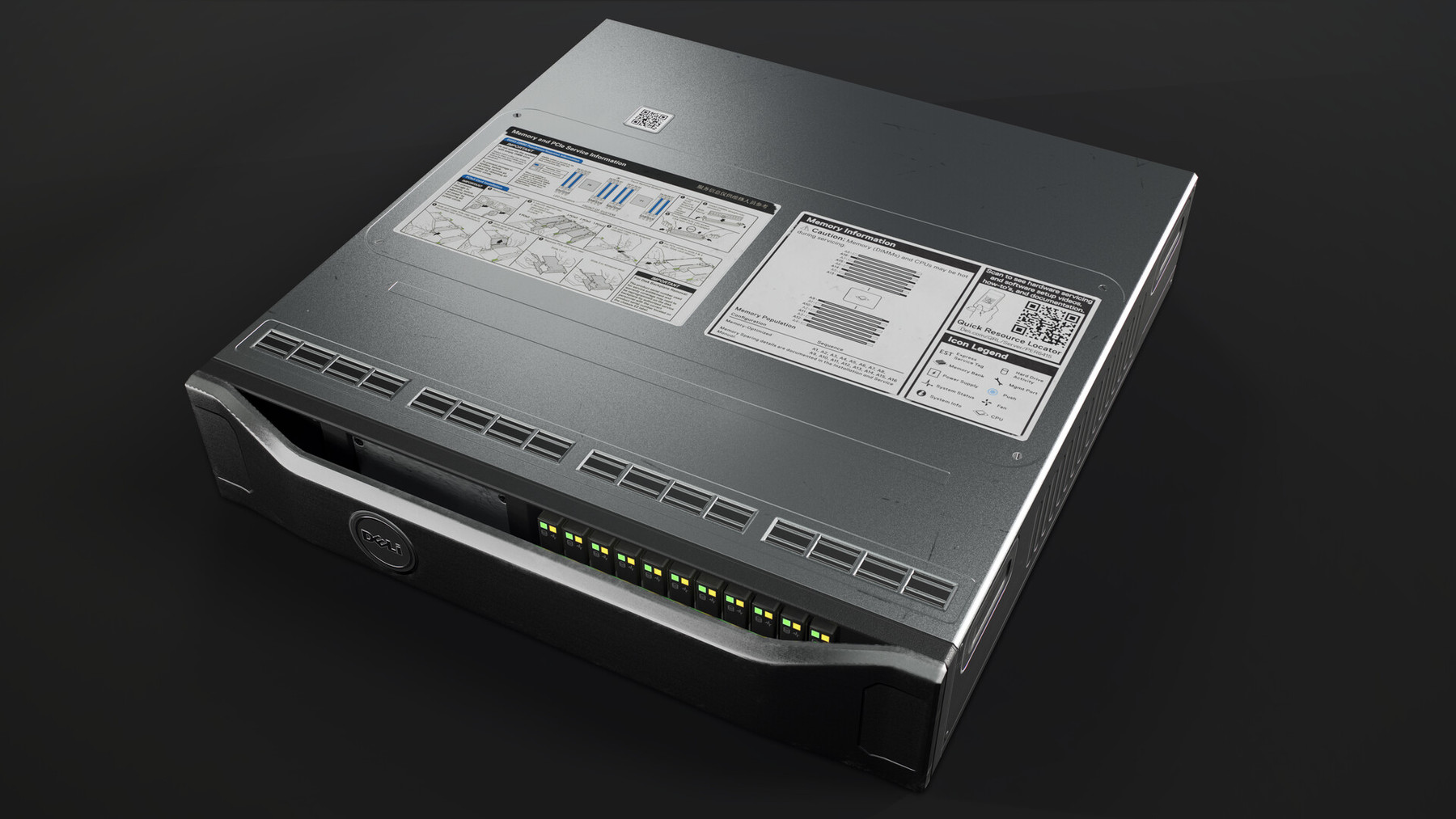 ArtStation - Open Rack Server | Game Assets