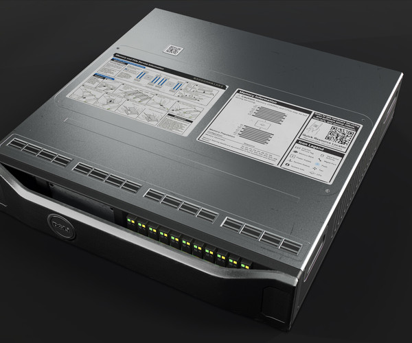 ArtStation - Open Rack Server | Game Assets