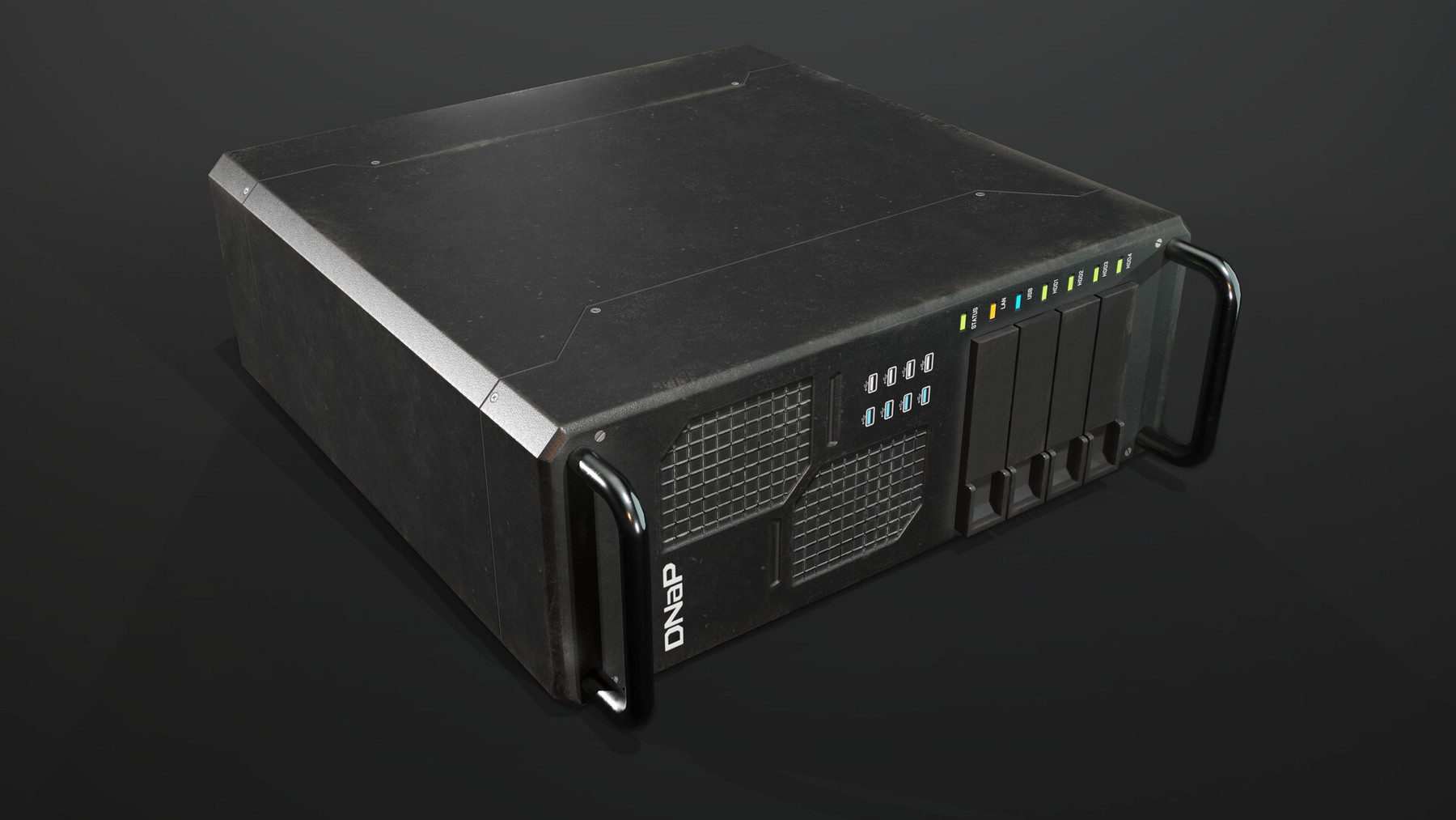 ArtStation - Open Rack Server | Game Assets