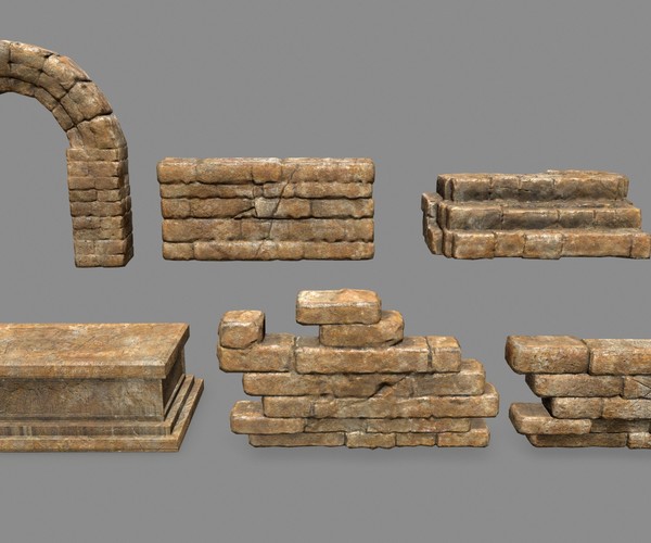 ArtStation - Stone Set | Resources