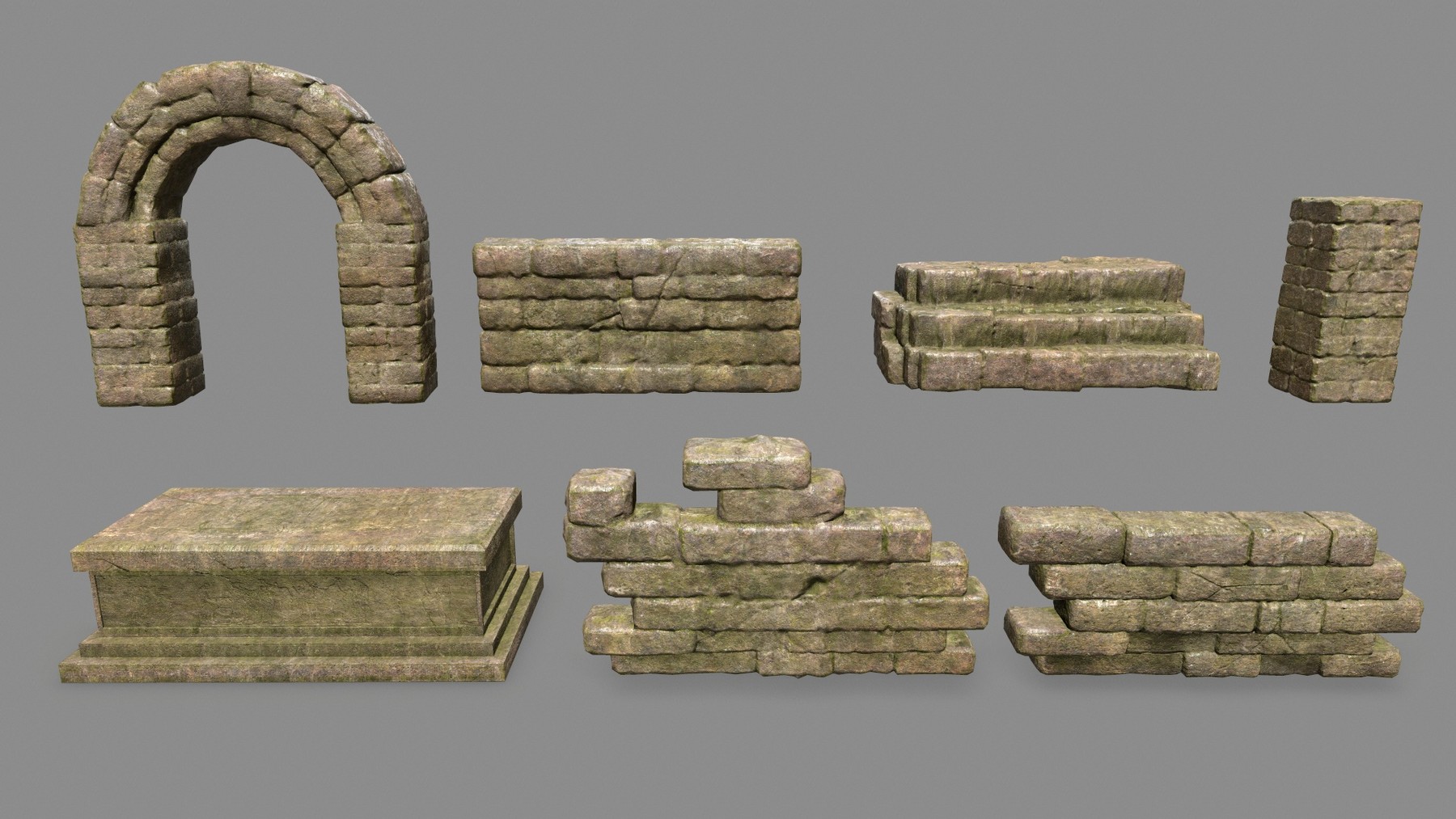 ArtStation - Stone Set | Resources