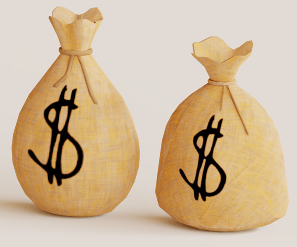 ArtStation - Money - Low Poly | Game Assets