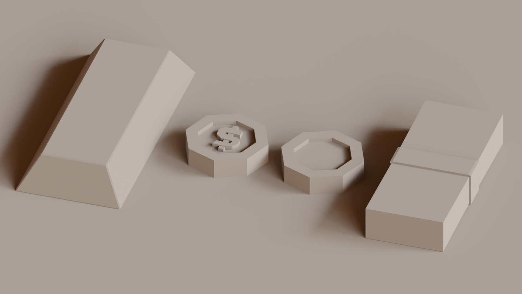 ArtStation - Money - Low Poly | Game Assets