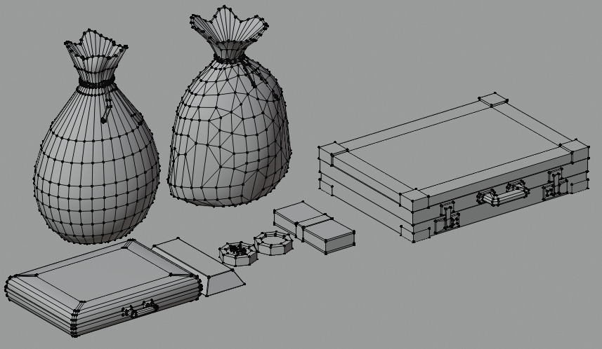 ArtStation - Money - Low Poly | Game Assets