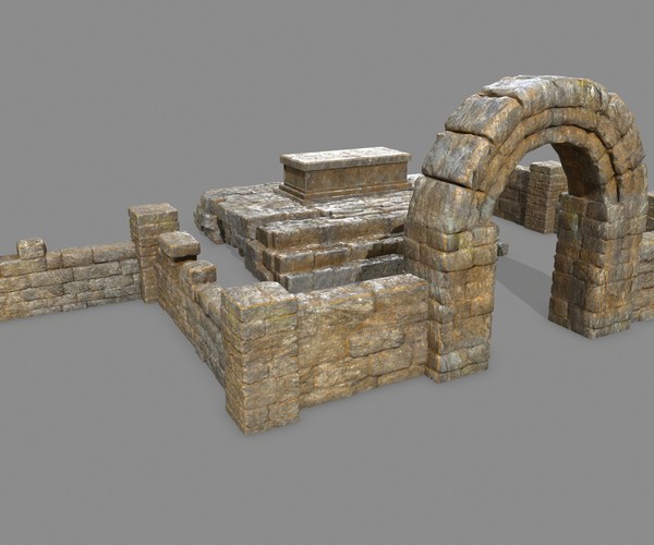ArtStation - Stone Set | Game Assets