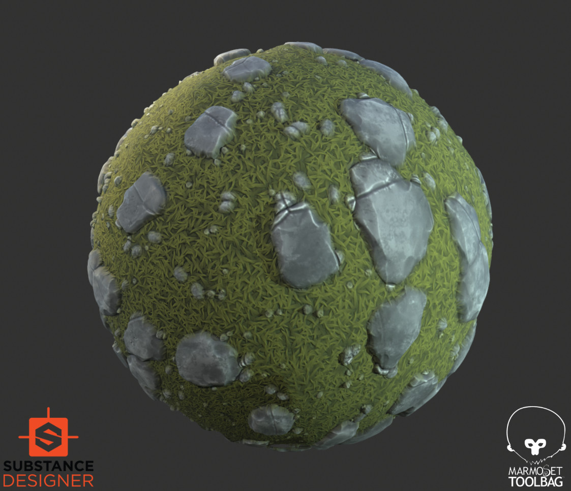 ArtStation - Stylized_Ground_01 | Resources