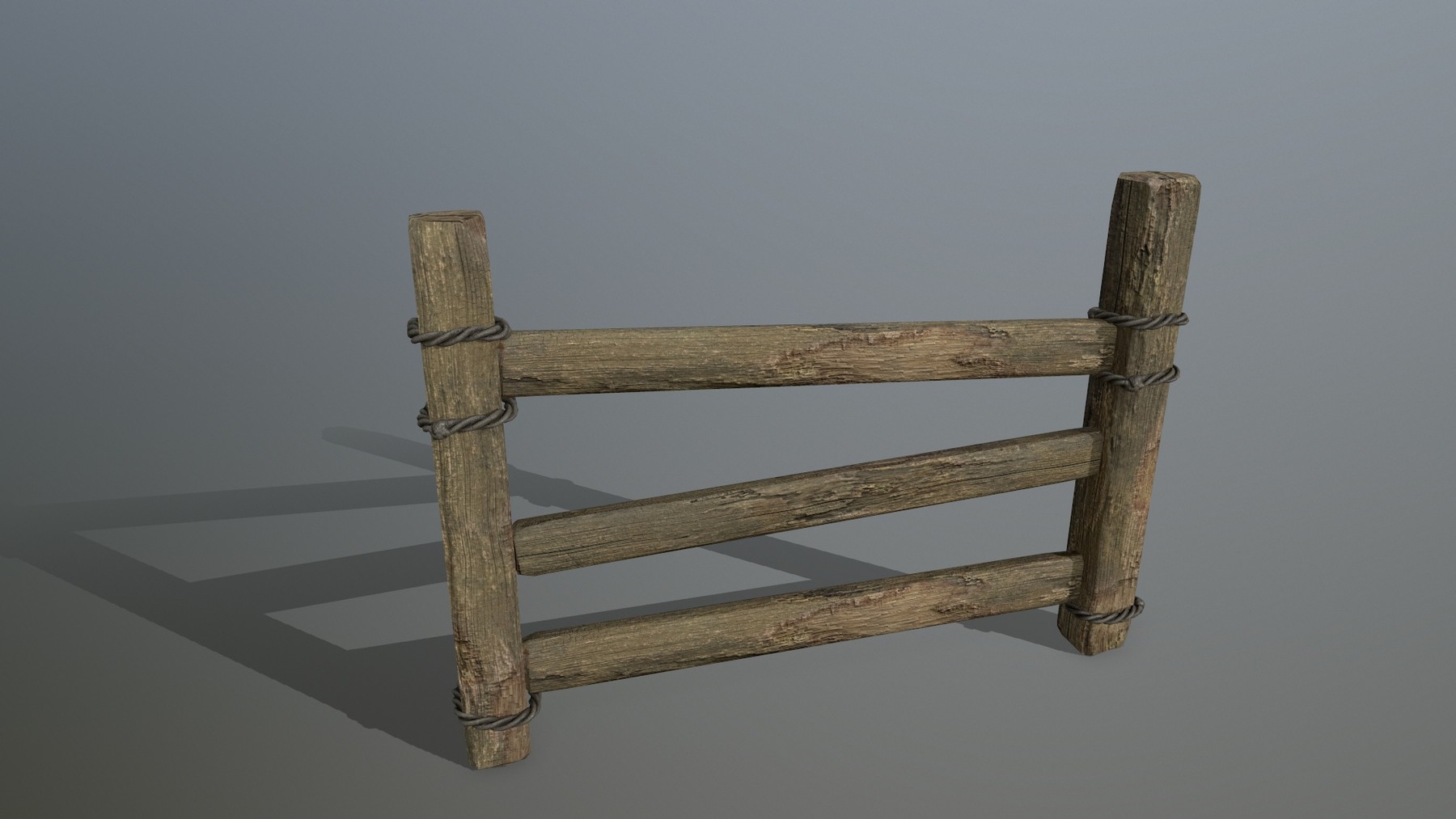 ArtStation - wood and rope | Game Assets