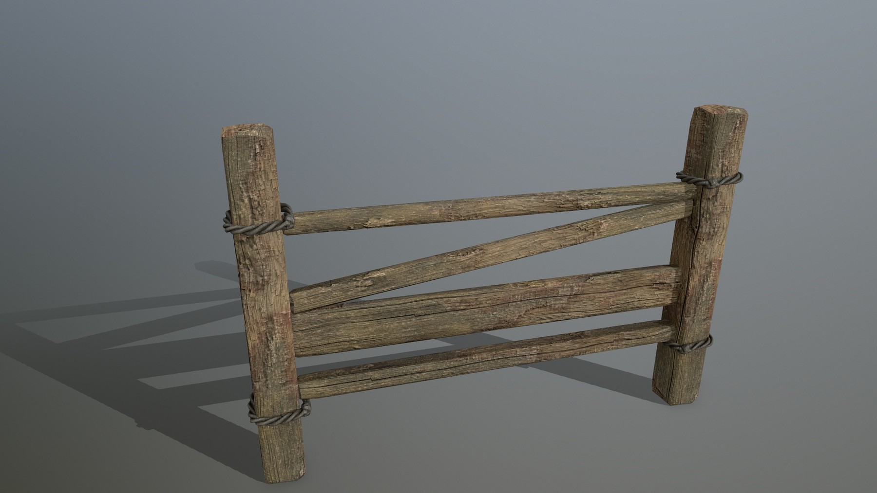 ArtStation - wood and rope | Game Assets