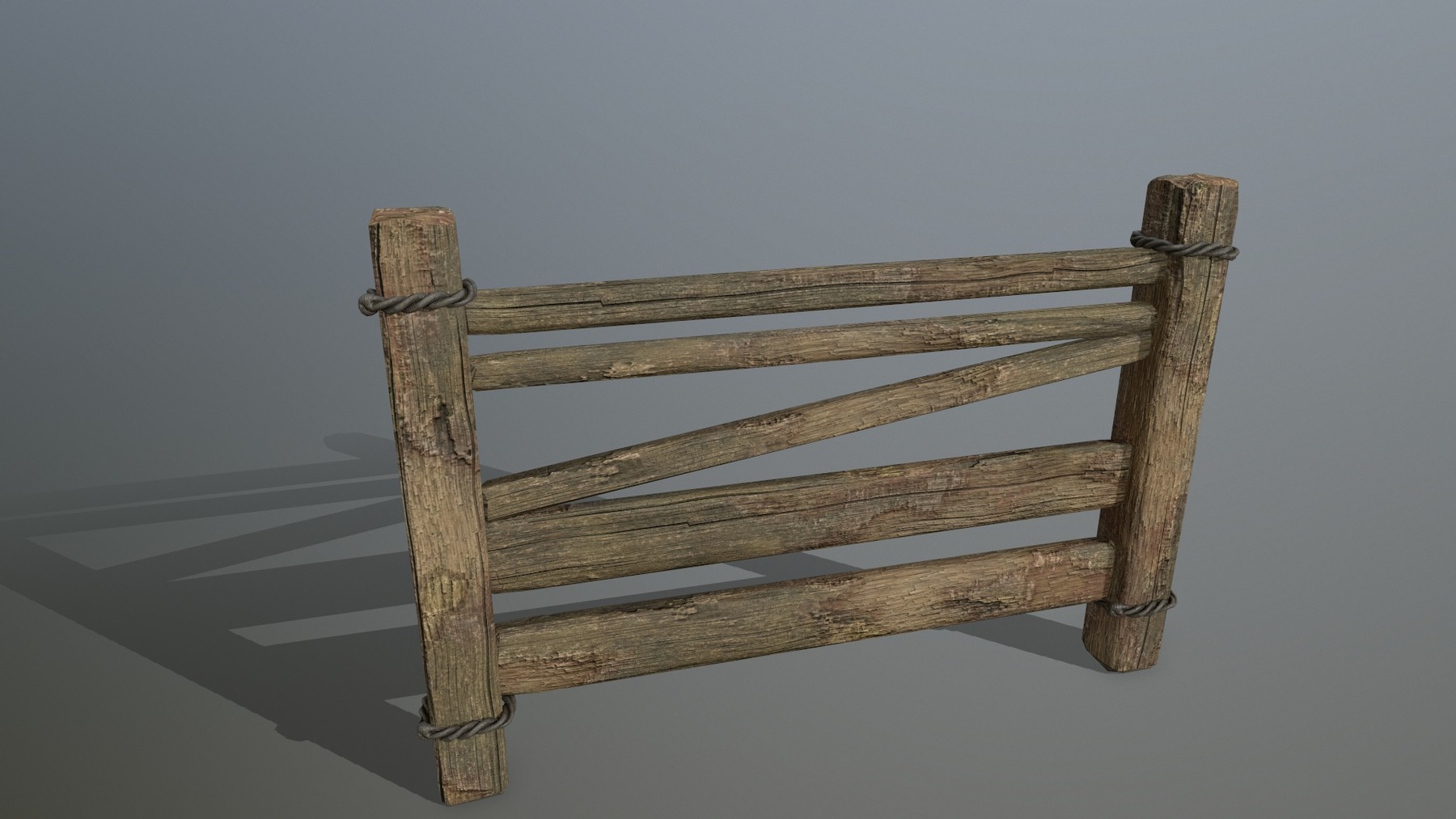 ArtStation - wood and rope | Game Assets