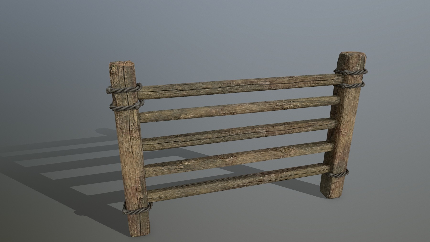 ArtStation - wood and rope | Game Assets