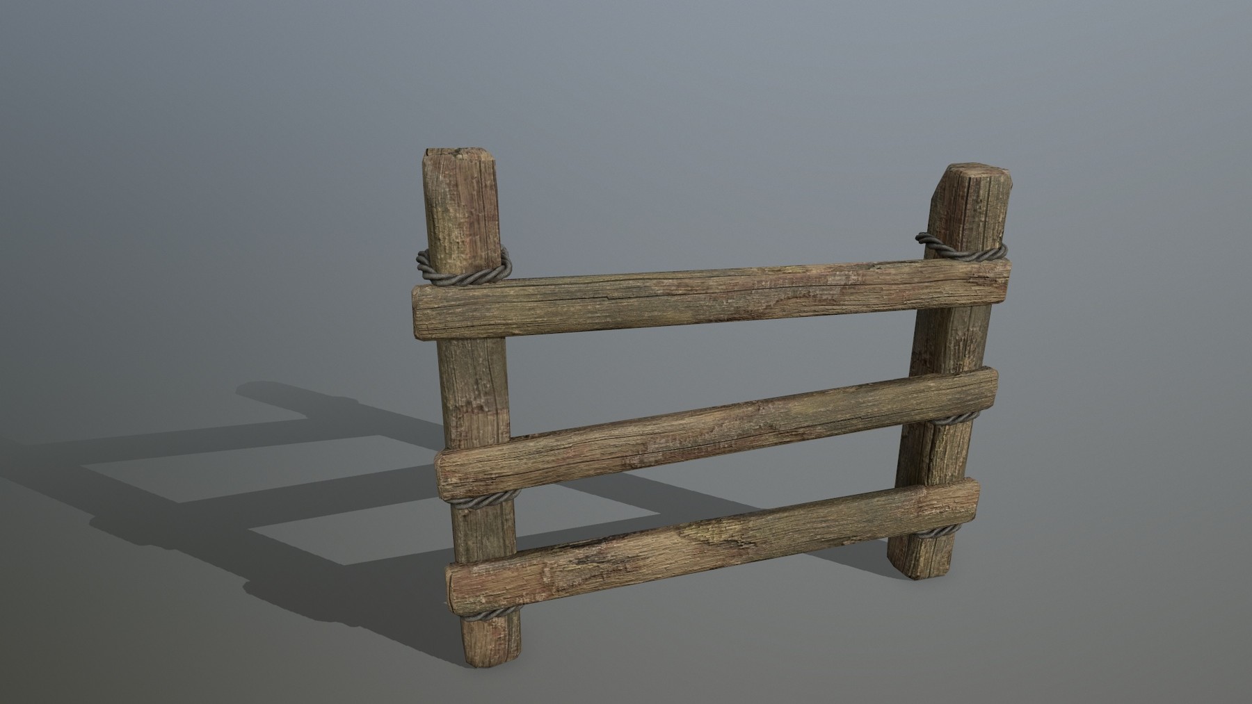 ArtStation - wood and rope | Game Assets