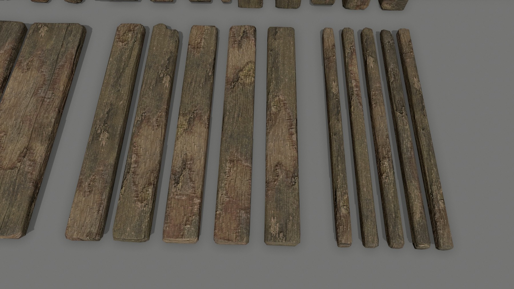 ArtStation - wood and rope | Game Assets