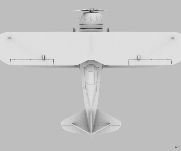 ArtStation - GRUMMAN F2F-1 | Game Assets