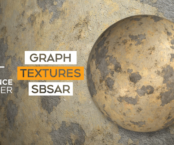 ArtStation - Substance Material I Plaster Wall Basic I Free | Tutorials