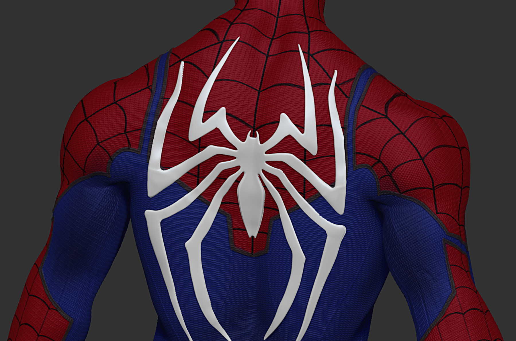 ArtStation - Spider-man PS4 Fanart - 3DPrint Ready | Game Assets