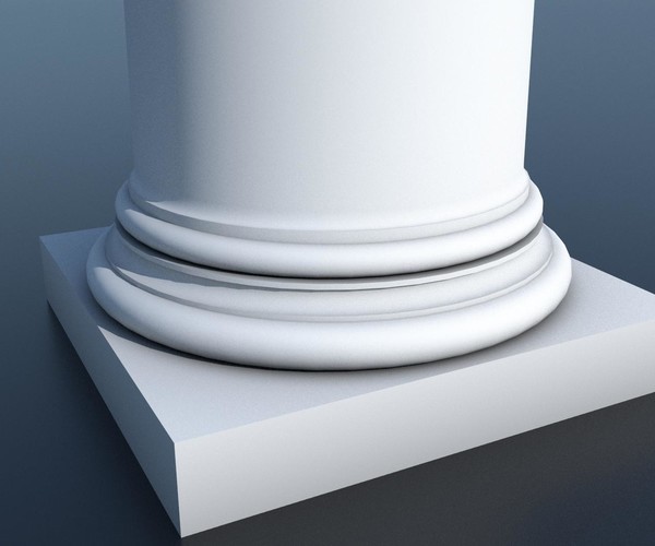 ArtStation - IONIC COLUMN | Game Assets