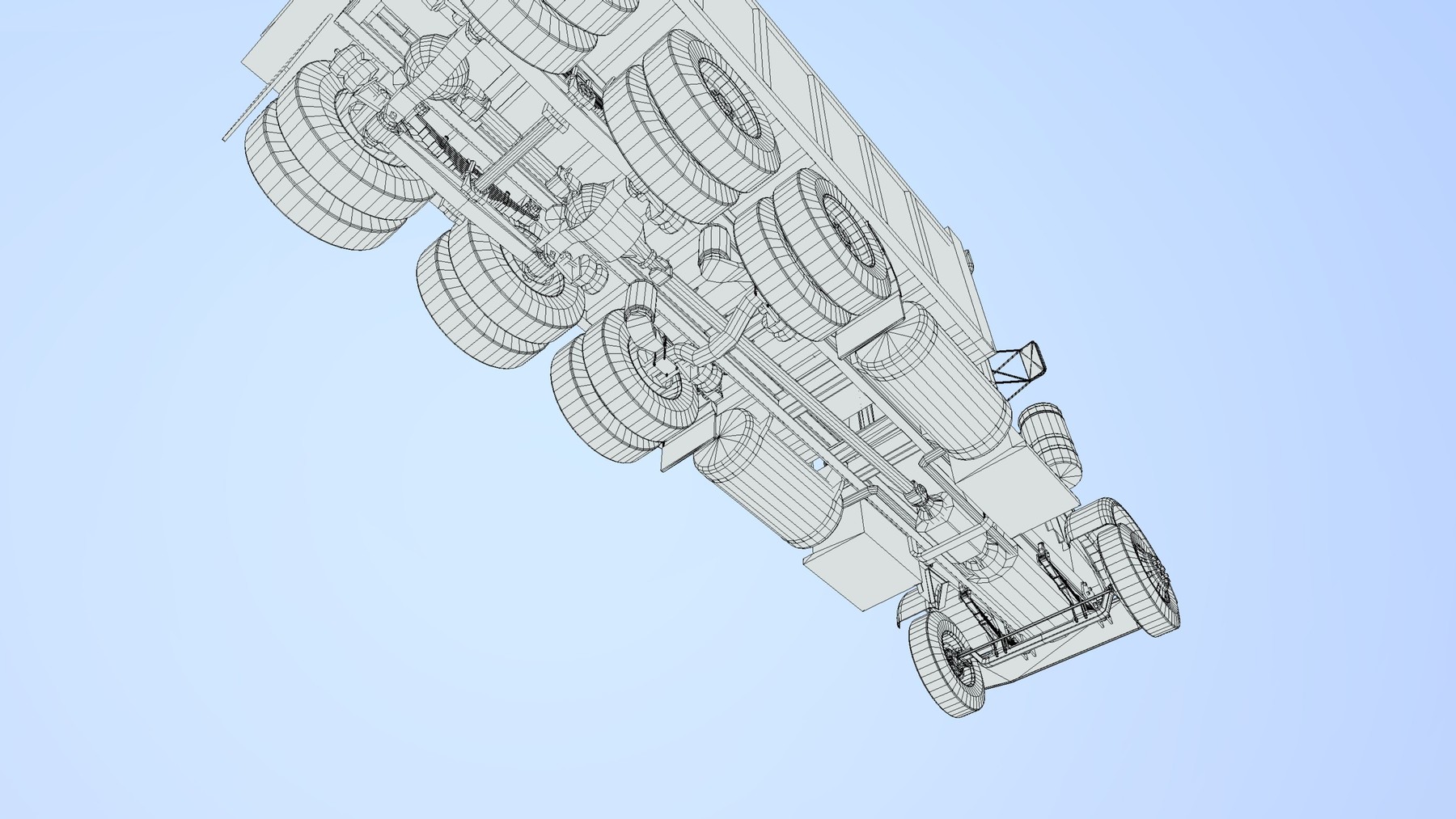 ArtStation - Tri Axle American Dump Truck | Resources