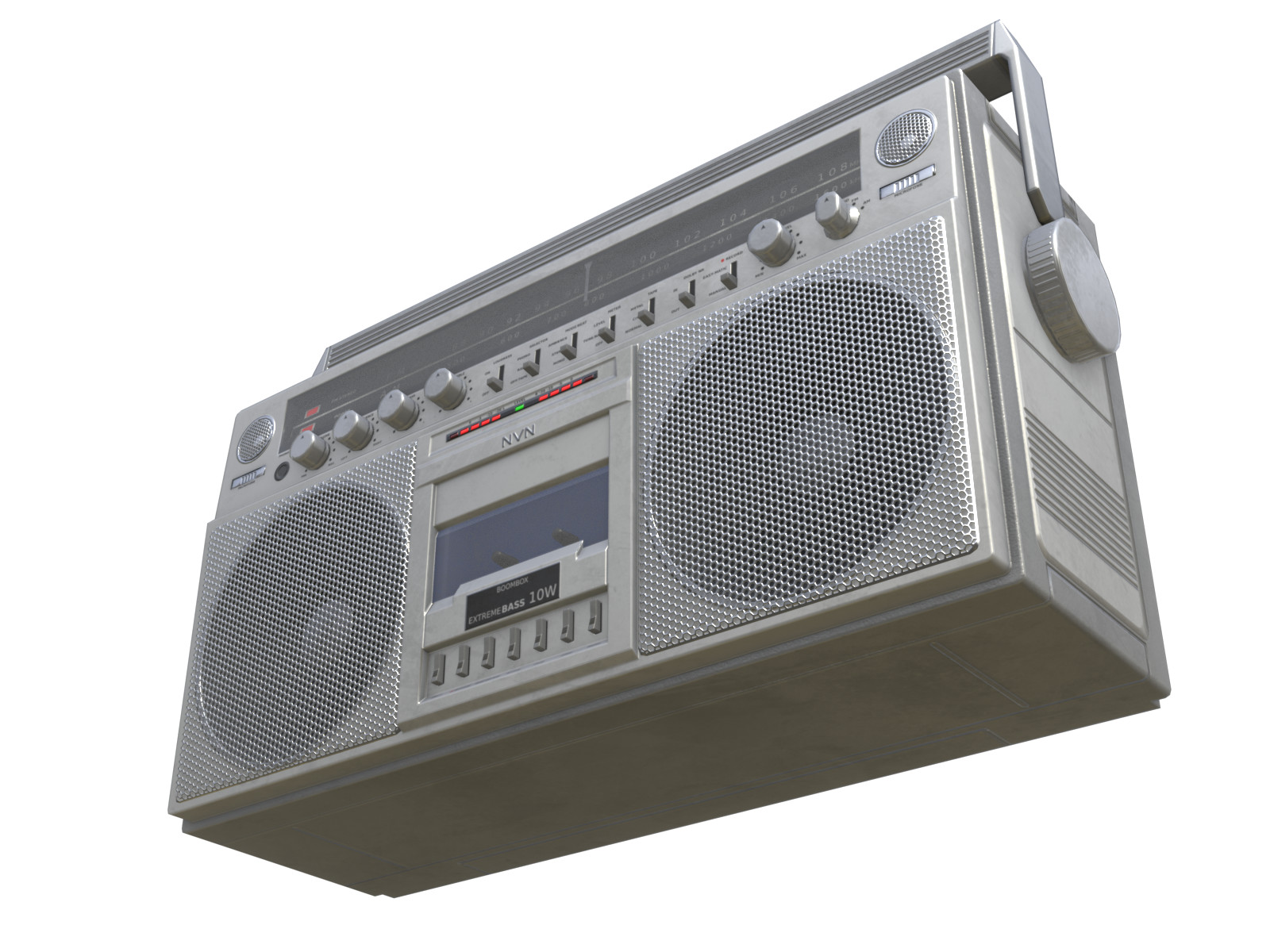 ArtStation - Game-ready Retro Boombox | Game Assets