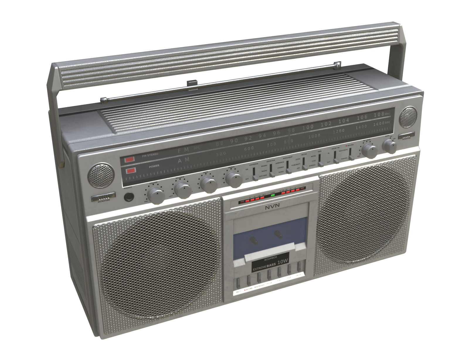 ArtStation - Game-ready Retro Boombox | Game Assets