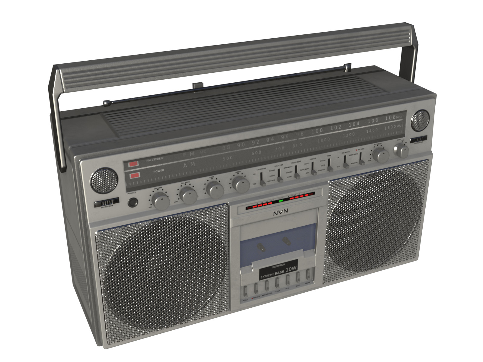 ArtStation - Game-ready Retro Boombox | Game Assets