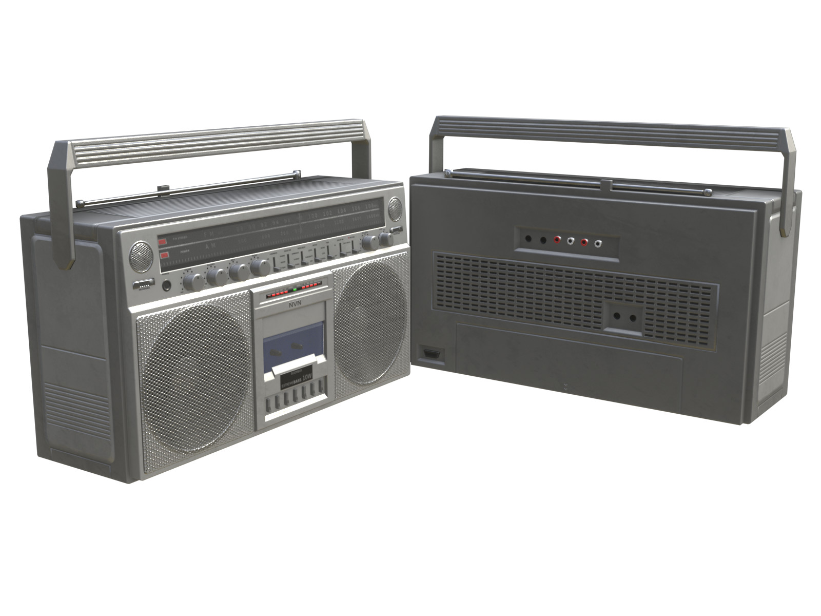 ArtStation - Game-ready Retro Boombox | Game Assets