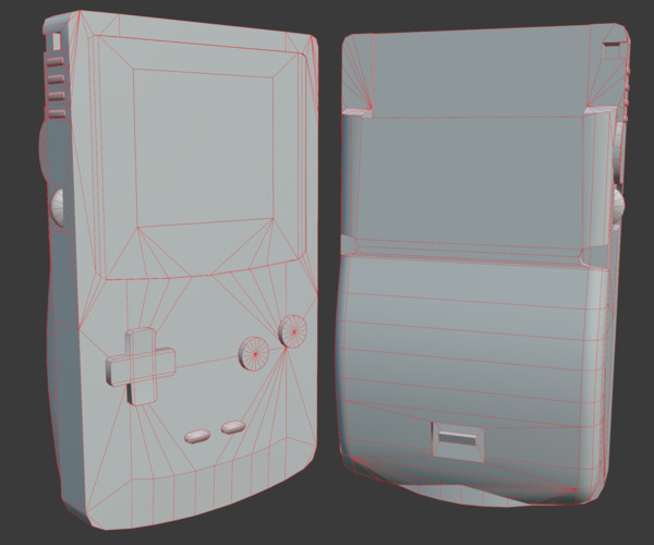 ArtStation - Gameboy Color | Game Assets