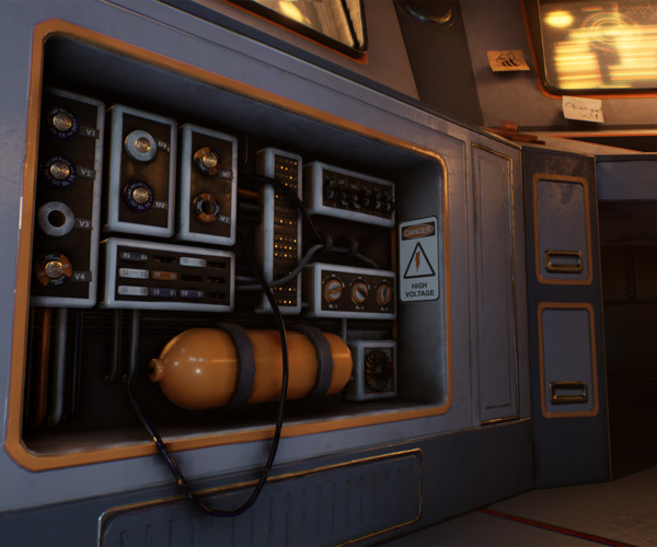 ArtStation - Stylized Sci-Fi Pack | Resources