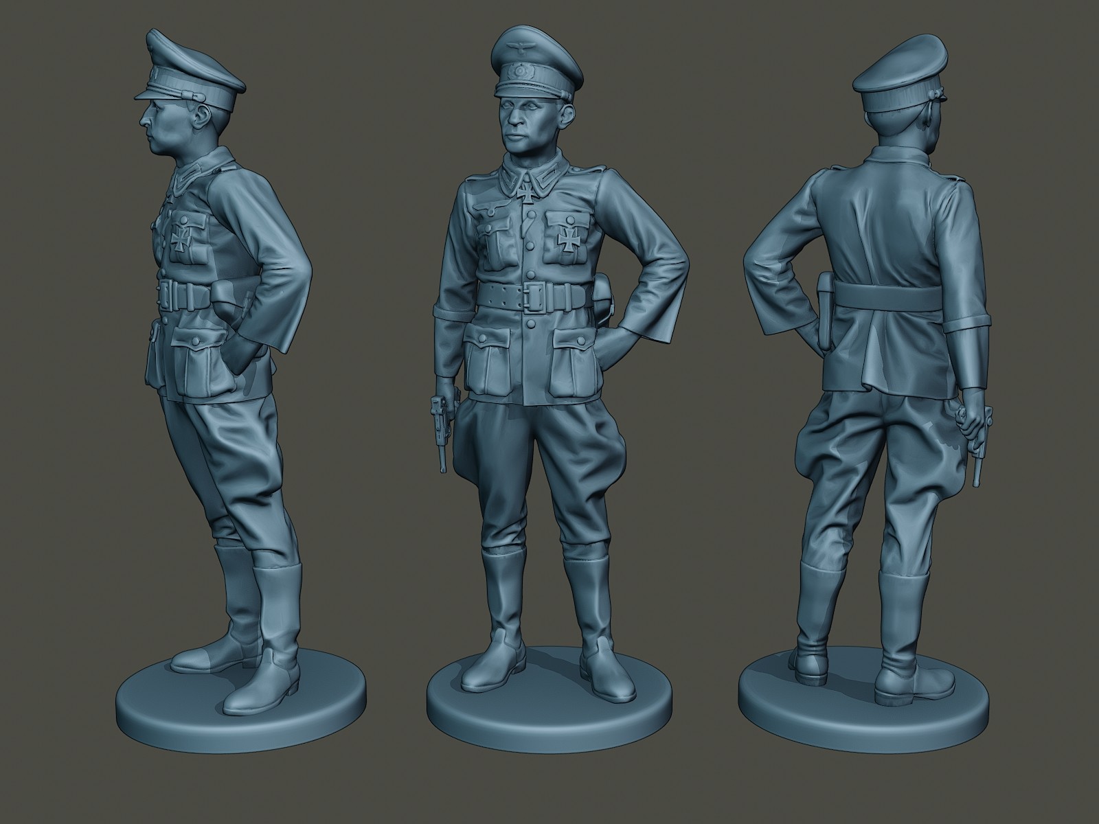 ArtStation - German soldiers ww2 Bundle Pack 1 | Resources