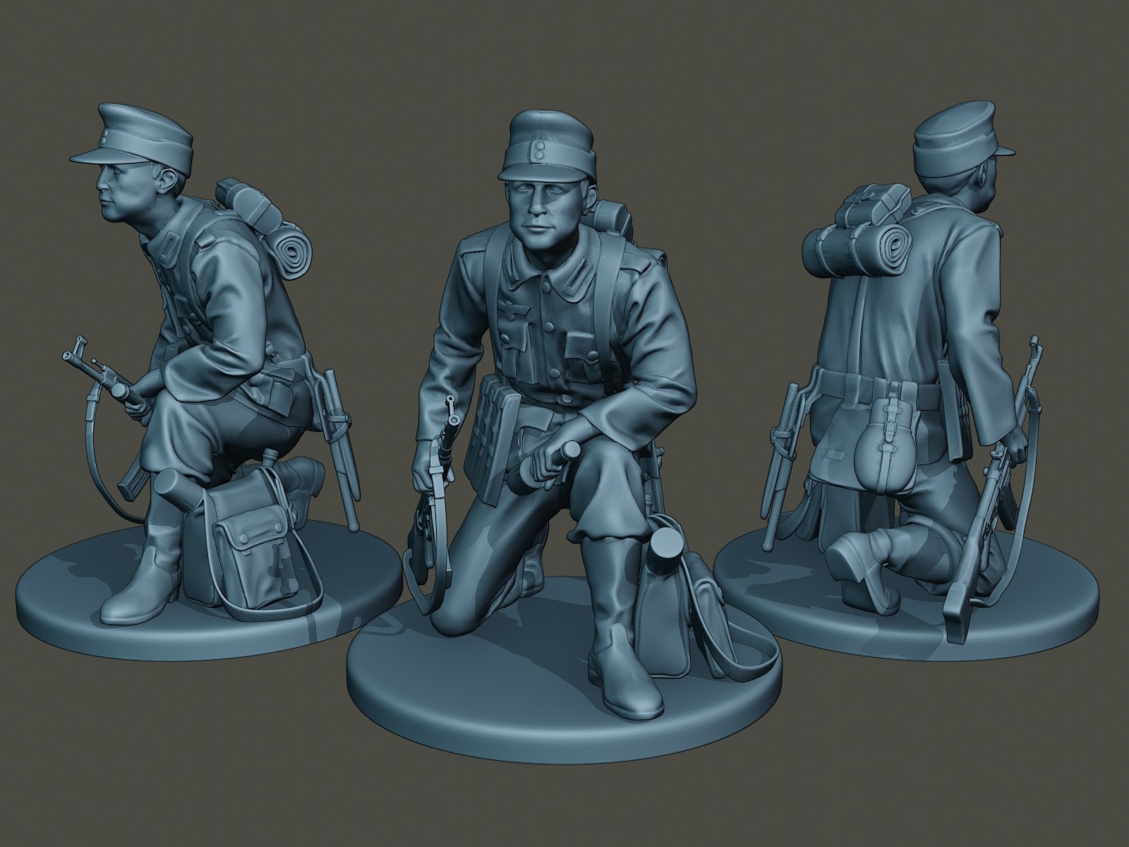 ArtStation - German soldiers ww2 Bundle Pack 1 | Resources