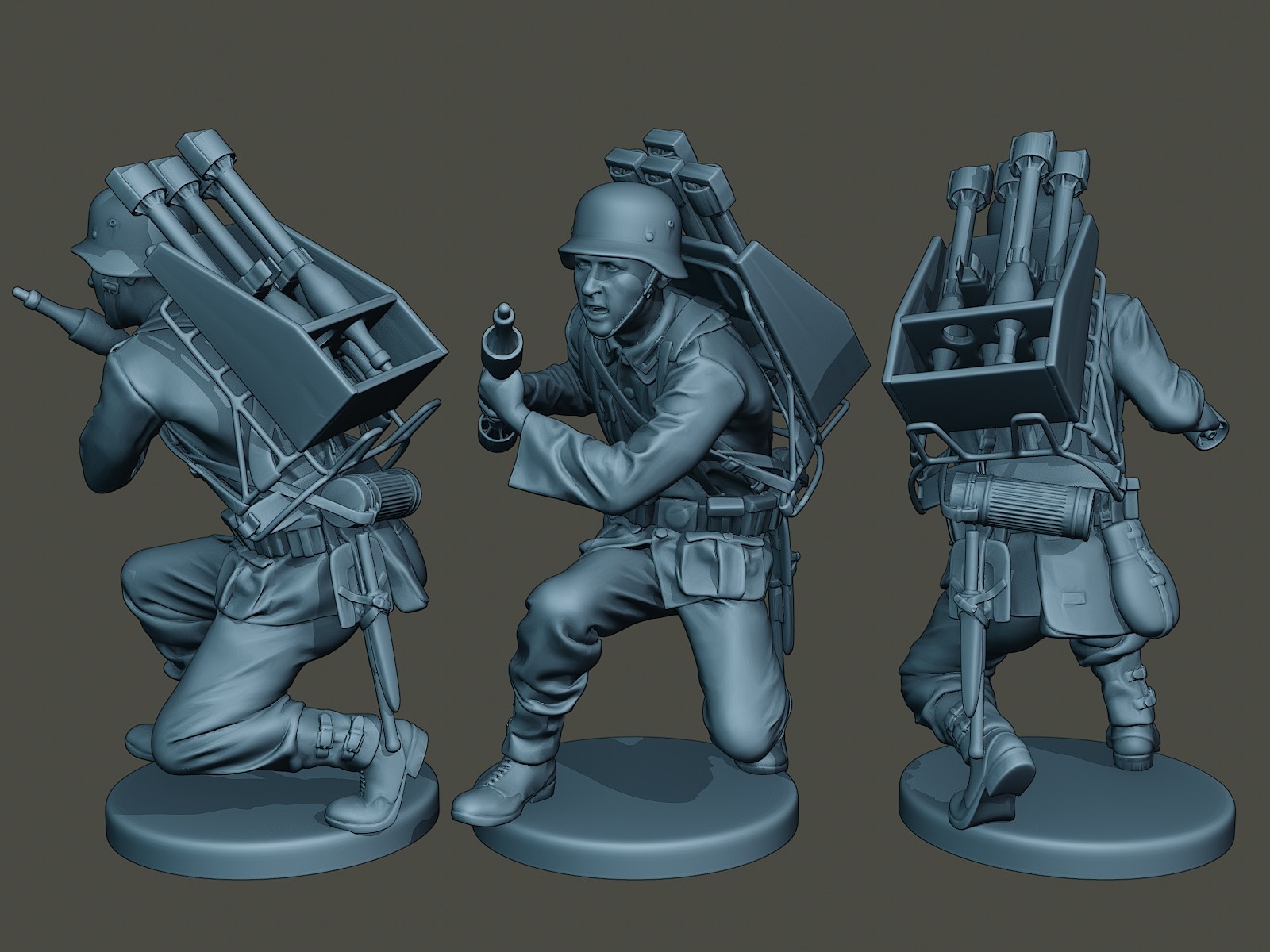 ArtStation - German soldiers ww2 Bundle Pack 1 | Resources