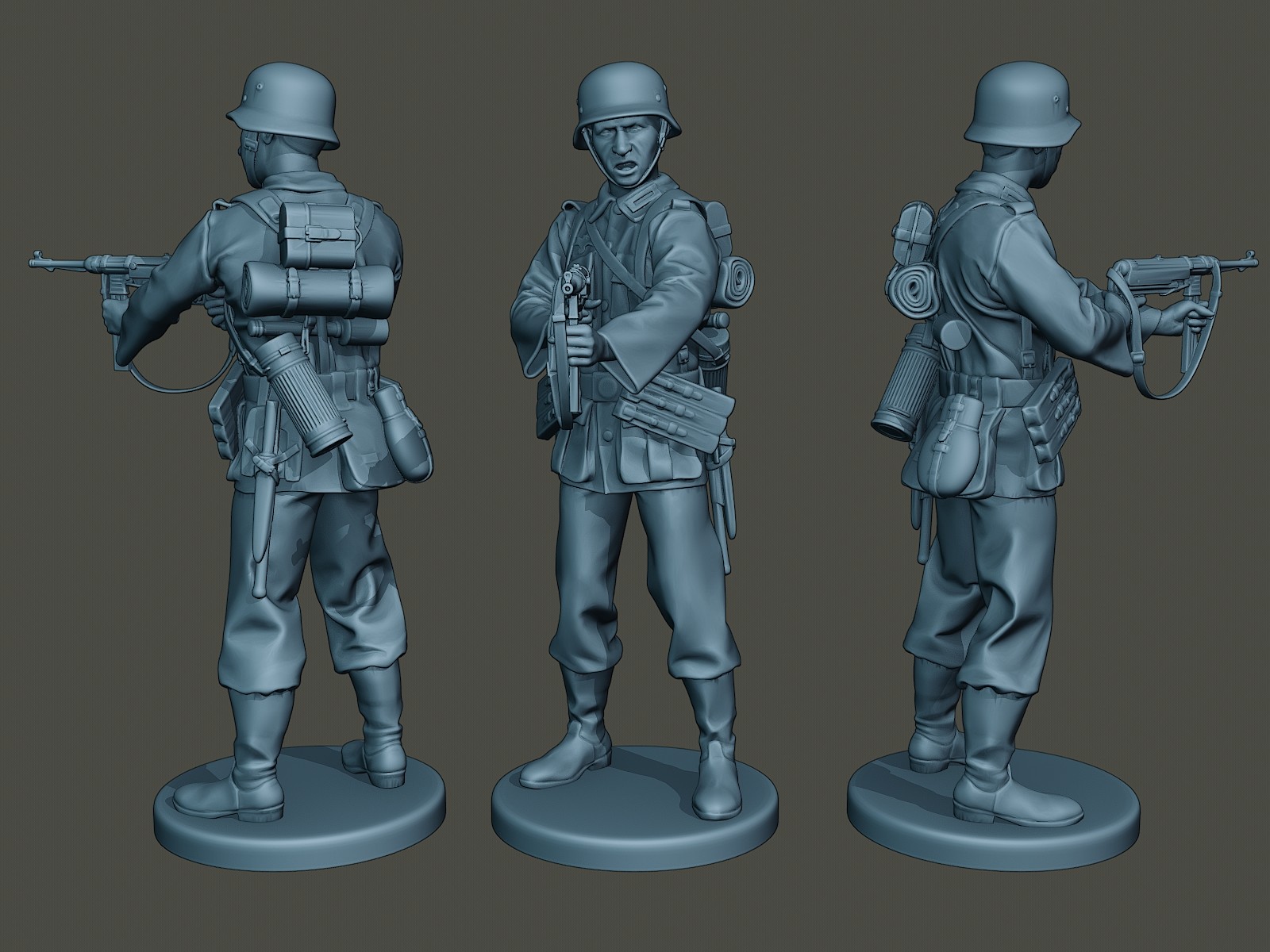 ArtStation - German soldiers ww2 Bundle Pack 1 | Resources