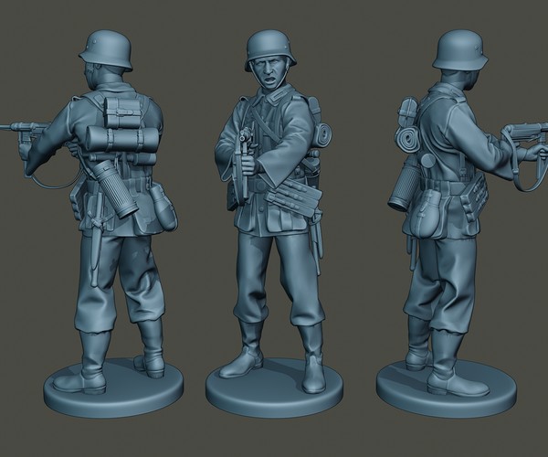 ArtStation - German soldiers ww2 Bundle Pack 1 | Resources