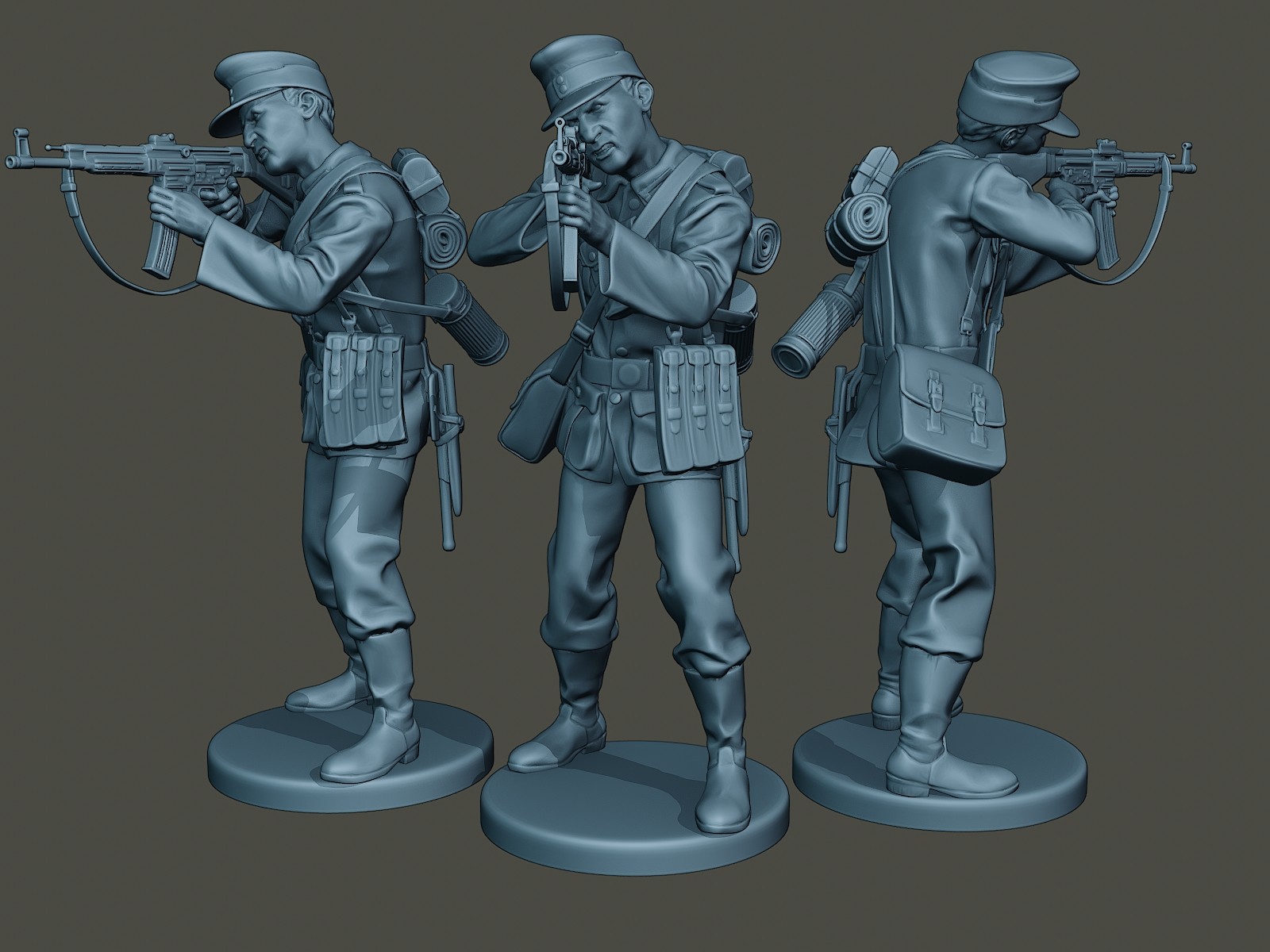 ArtStation - German soldiers ww2 Bundle Pack 1 | Resources