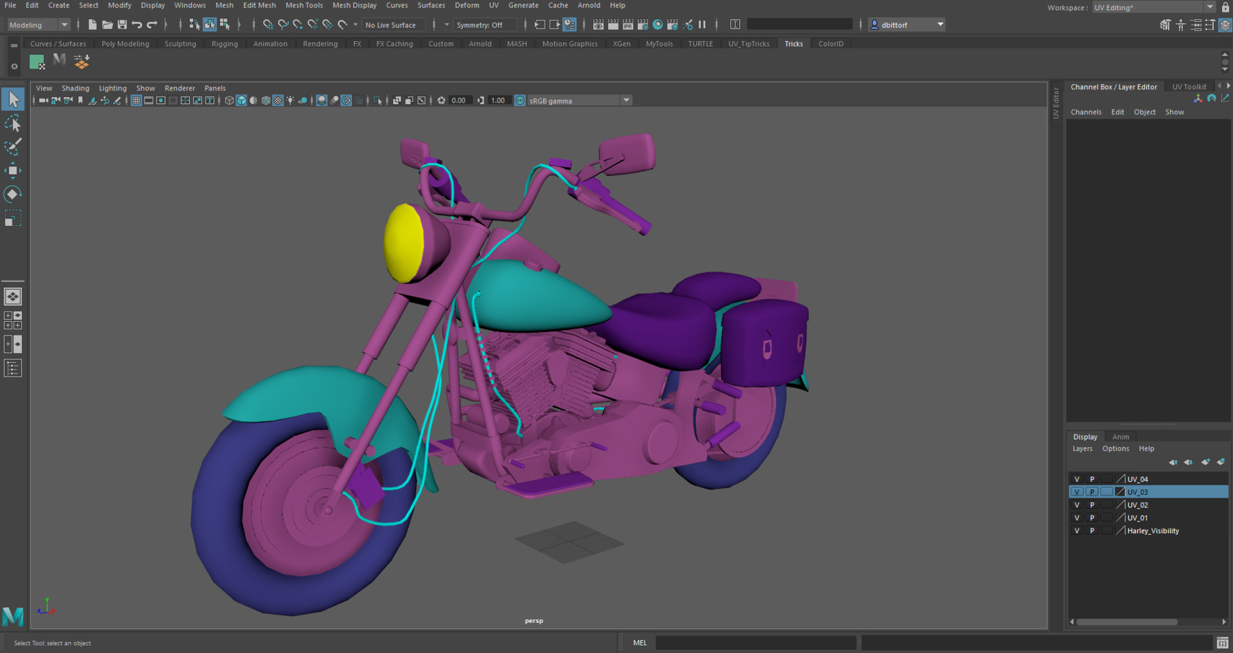 ArtStation - Maya Color ID Tutorial | Tutorials