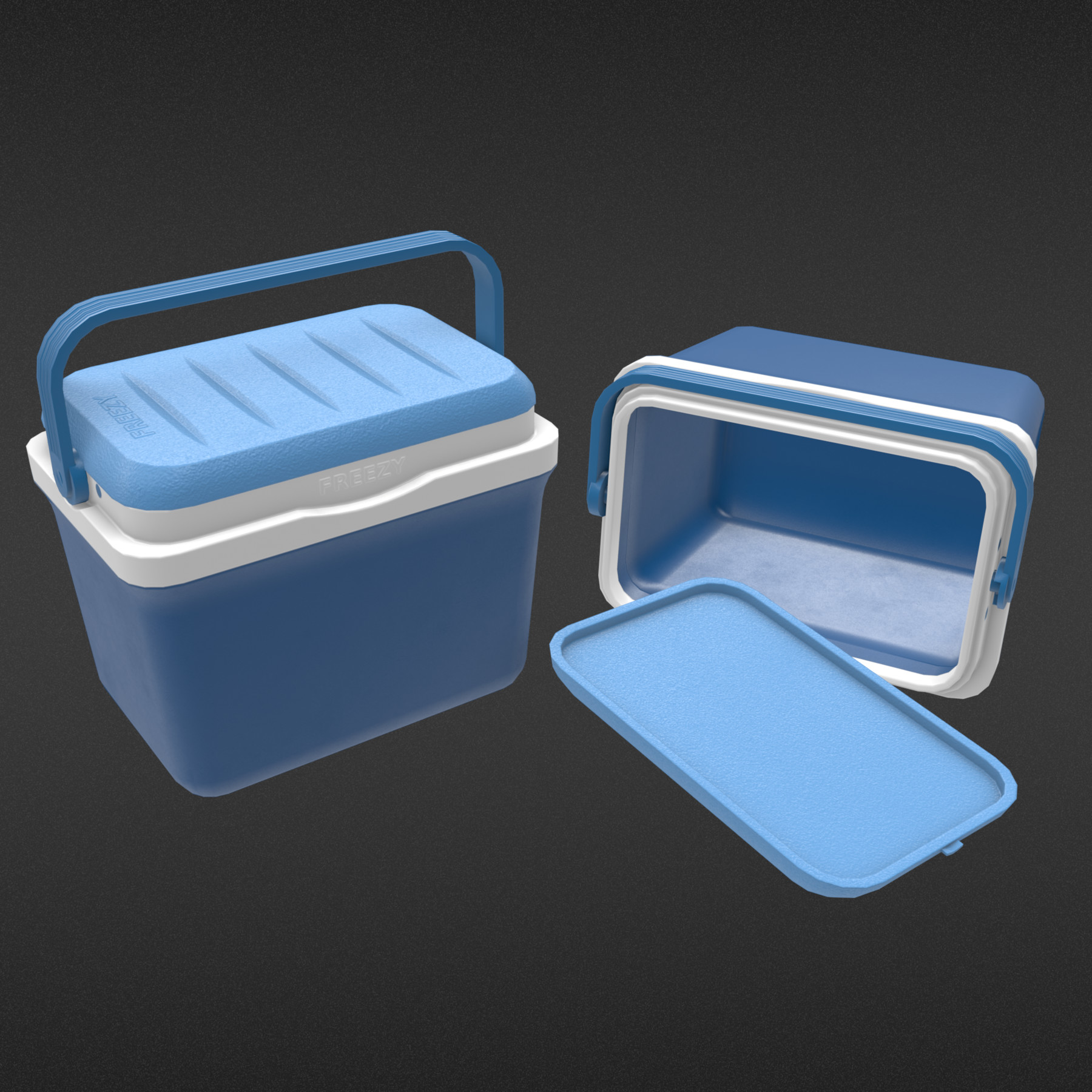 ArtStation - Plastic Cooler | Game Assets