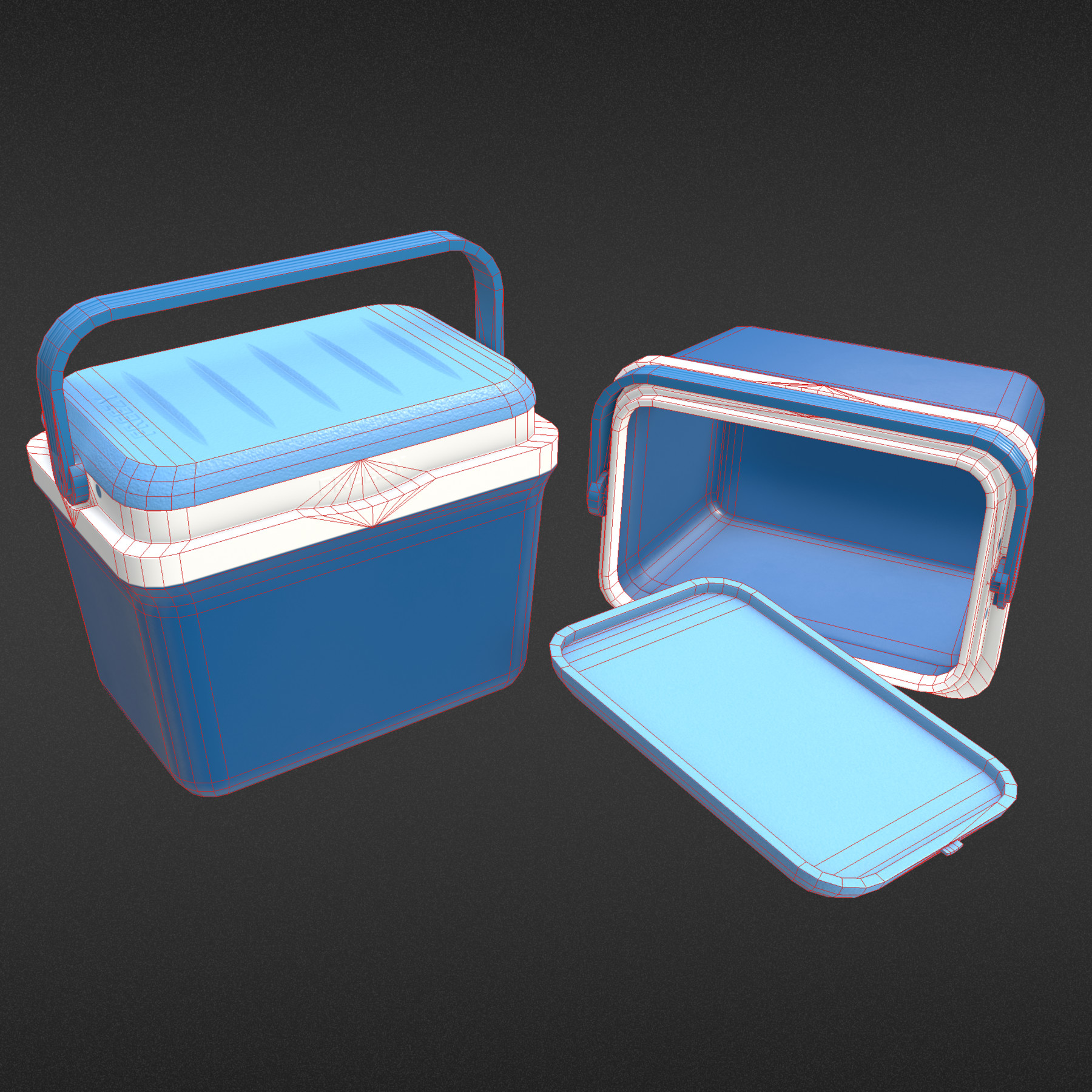 ArtStation - Plastic Cooler | Game Assets
