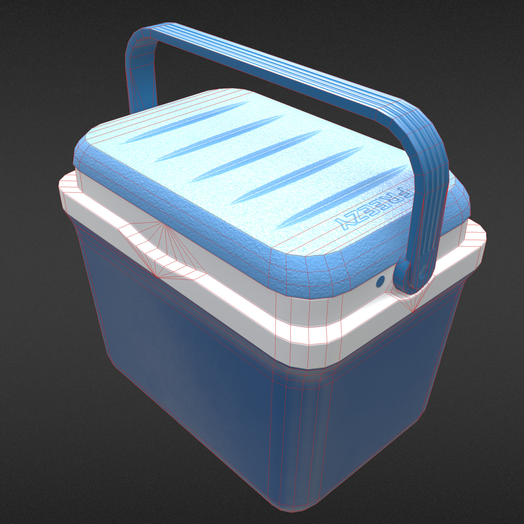 ArtStation - Plastic Cooler | Game Assets