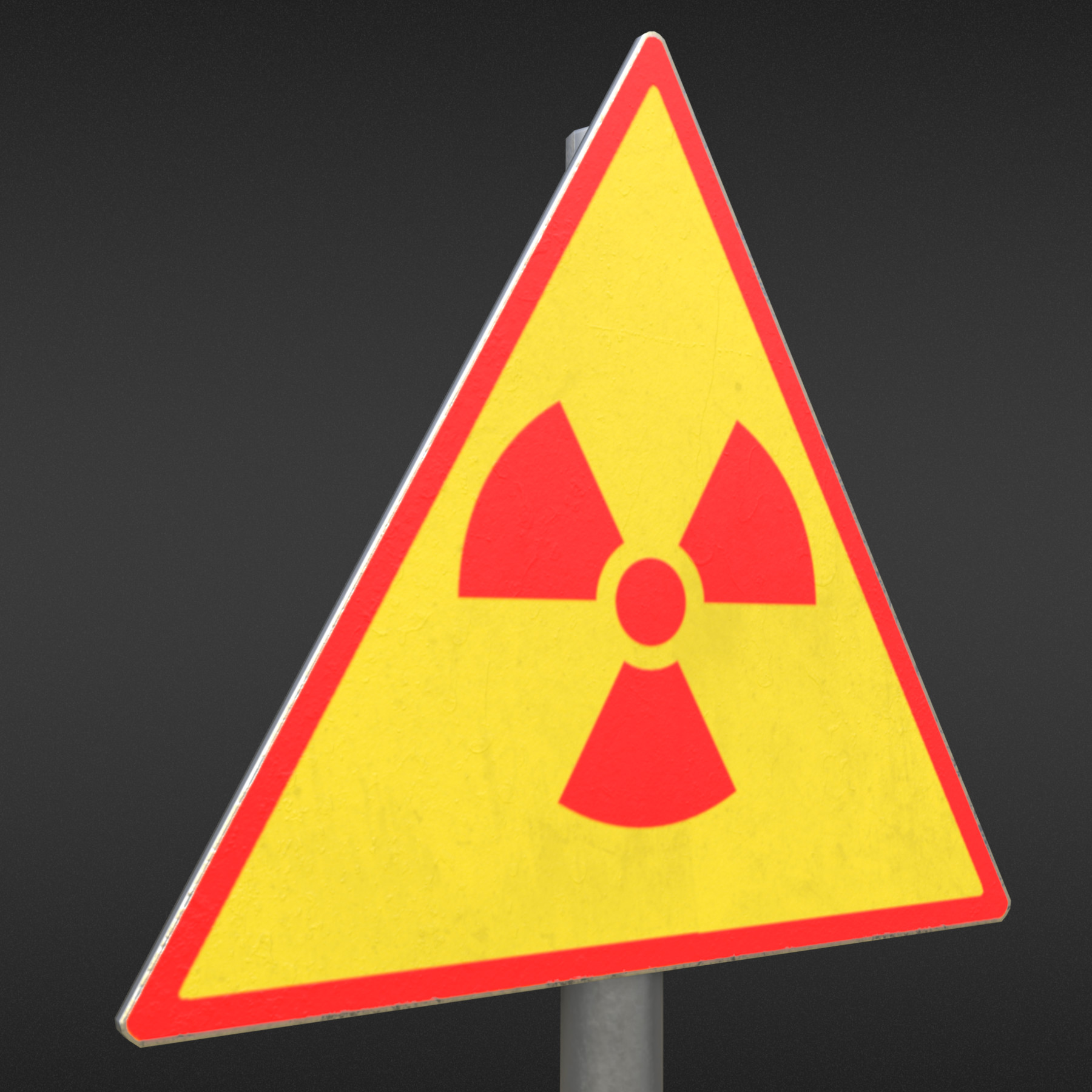 ArtStation - Radioactivity Sign | Game Assets