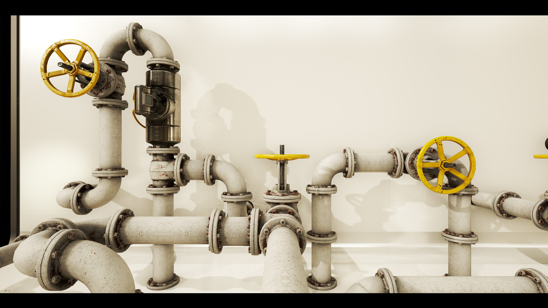 ArtStation - PBR Modular Pipes Set - UE Project 4.22+ | Game Assets